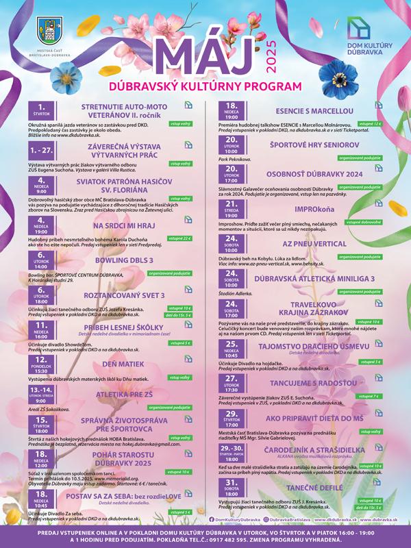Program MÁJ 2025